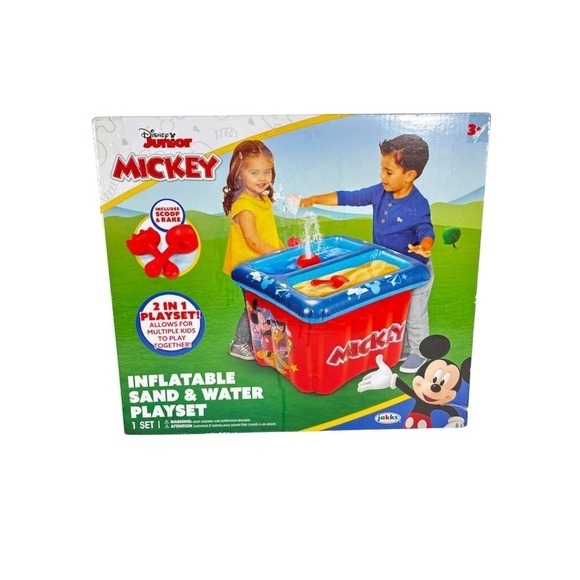 Disney | Toys | Disney Junior Mickey Mouse Inflatable Sandbox Water ...